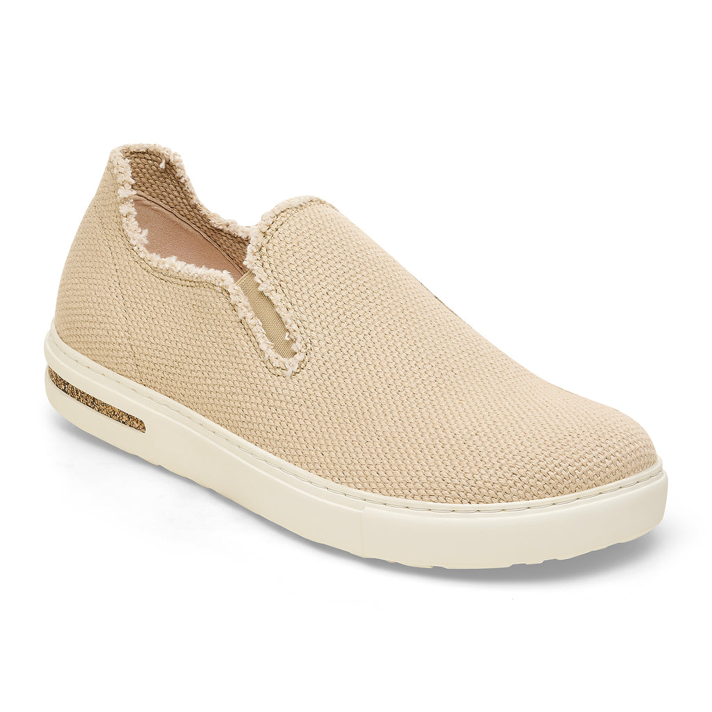 Birkenstock Bend Slip On Deconstructed sandcastle canvas