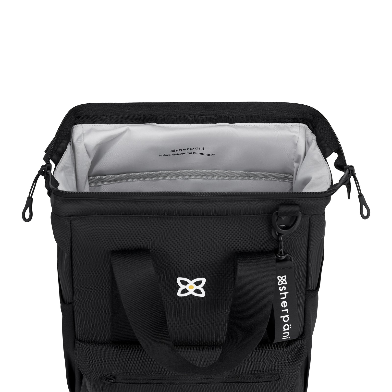 Sherpani Dispatch Convertible Tote Bag raven