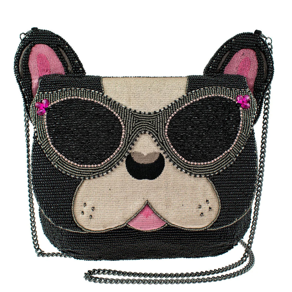 Mary Frances Throw Me a Bone Crossbody Handbag