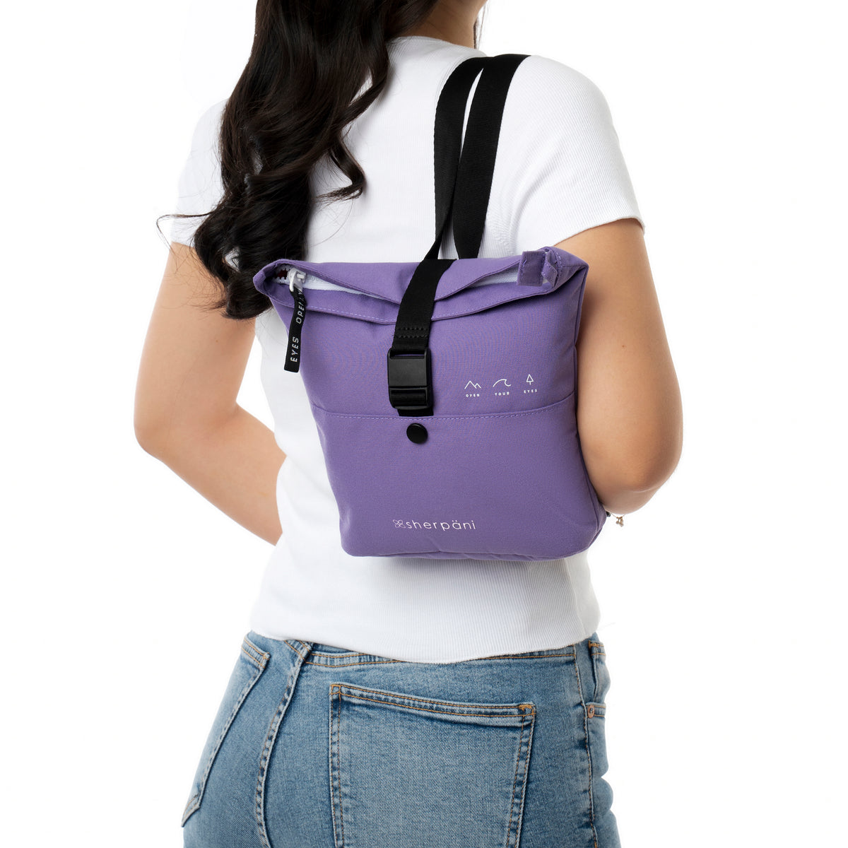 Sherpani Eiko Crossbody Mini Backpack iris